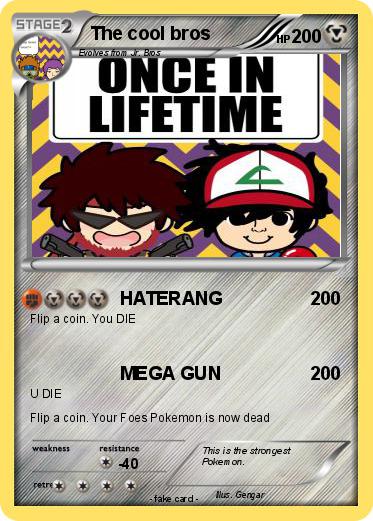 Pokémon The cool bros - HATERANG - My Pokemon Card