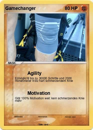 Pokémon Gamechanger 1 1 - Agility - My Pokemon Card