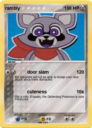 Pokémon rambly - door slam - My Pokemon Card
