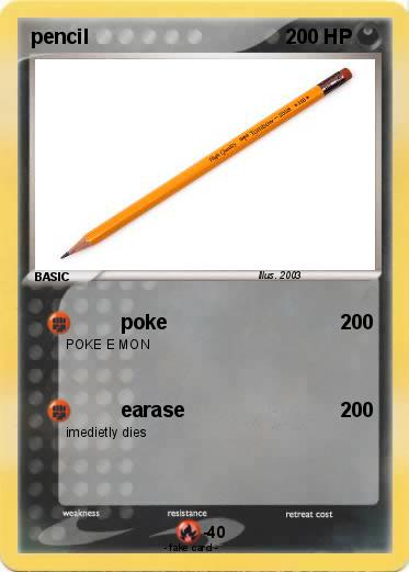 Pokémon pencil 83 83 - poke - My Pokemon Card