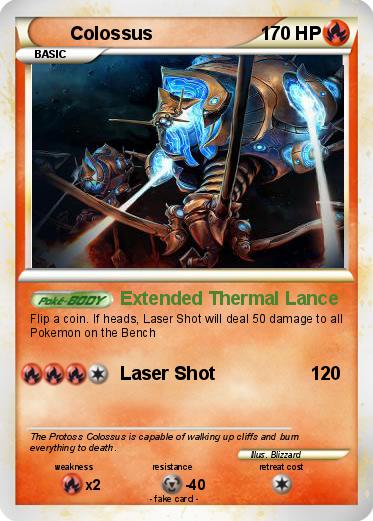 Pokémon Colossus 45 45 - Extended Thermal Lance - My Pokemon Card