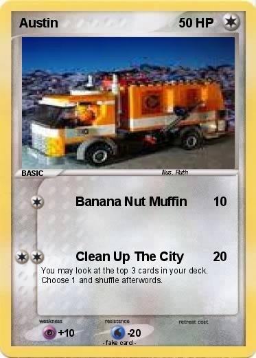 Pokémon Austin 47 47 - Banana Nut Muffin - My Pokemon Card