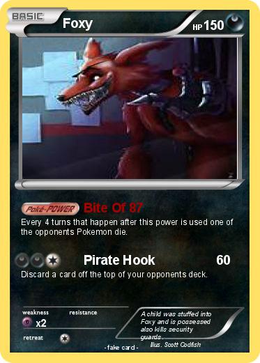 Pokémon Foxy 798 798 - Bite Of 87 - My Pokemon Card