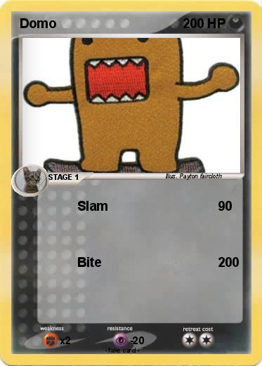 Pokémon Domo 872 872 - Slam - My Pokemon Card