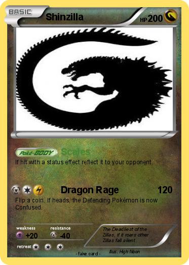 Pokémon Shinzilla - Scales - My Pokemon Card