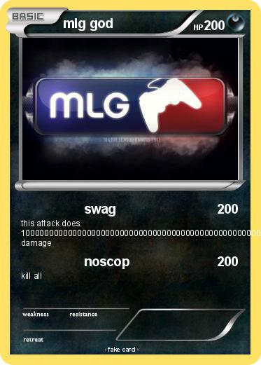 Pokémon mlg god - swag - My Pokemon Card