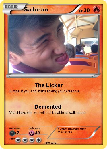 Pokémon Sailman 2 2 - The Licker - My Pokemon Card