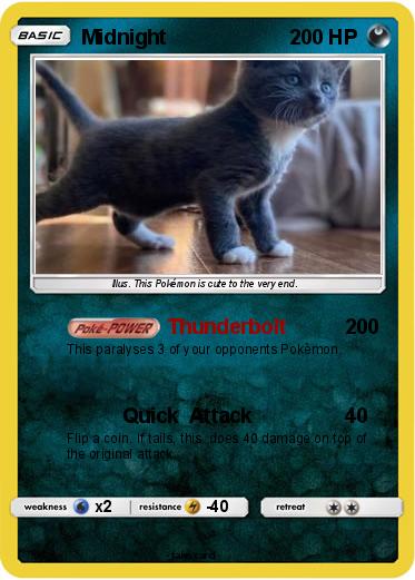 Pokémon Midnight 250 250 - Thunderbolt - My Pokemon Card
