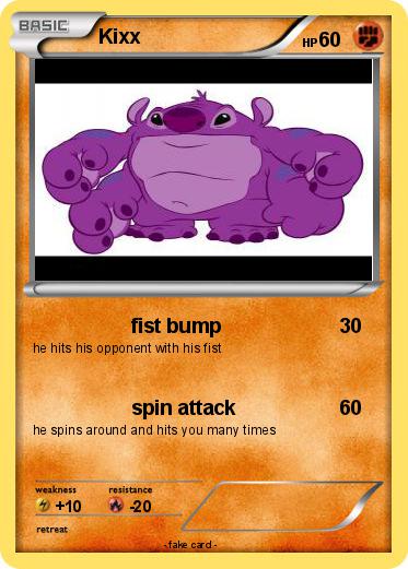 Pokémon Kixx 1 1 - fist bump - My Pokemon Card