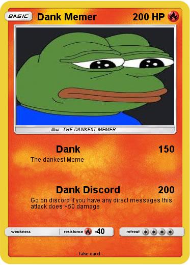 Pokémon Dank Memer 3 3 - Dank - My Pokemon Card