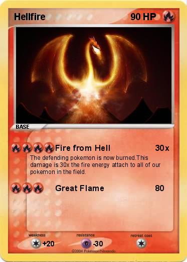Pokémon Hellfire - Fire from Hell - My Pokemon Card