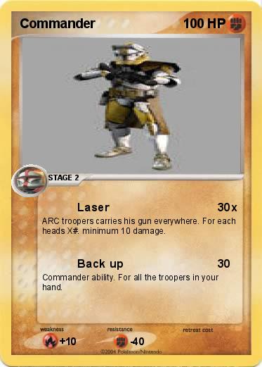 Pokémon Commander 2 2 - Laser - My Pokemon Card