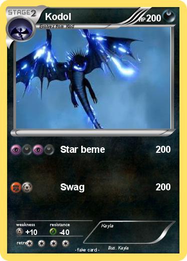 Pokémon Kodol - Star beme - My Pokemon Card