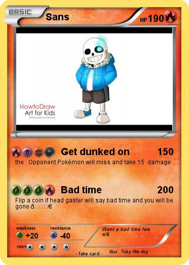 Pokémon Sans 1902 1902 - Get dunked on - My Pokemon Card