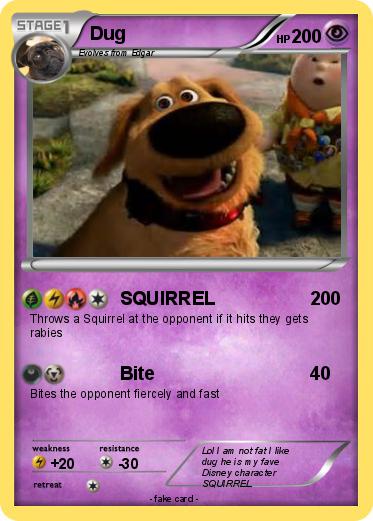 Pokémon Dug 16 16 - SQUIRREL - My Pokemon Card