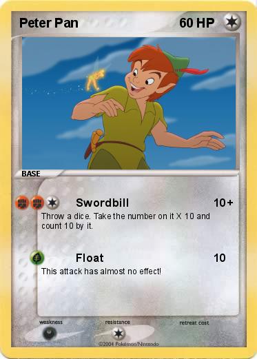 Pokémon Peter Pan 3 3 - Swordbill - My Pokemon Card
