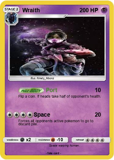 Pokémon Wraith 75 75 - Port - My Pokemon Card