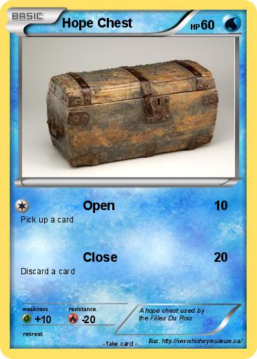 Pokémon Hope Chest - Open - My Pokemon Card