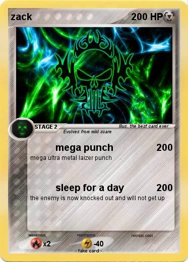 Pokémon zack 493 493 - mega punch - My Pokemon Card