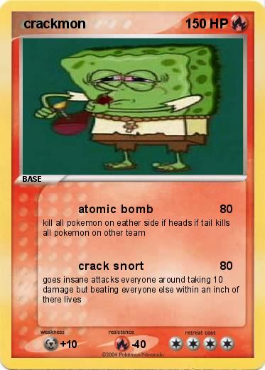 Pokémon crackmon - atomic bomb - My Pokemon Card