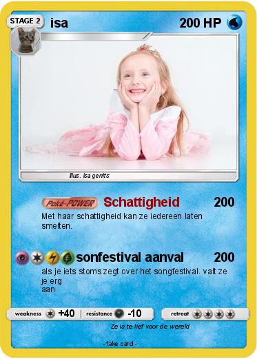 Pokémon isa 66 66 - Schattigheid - My Pokemon Card