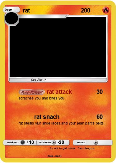 Pokémon rat 431 431 - rat attack - My Pokemon Card