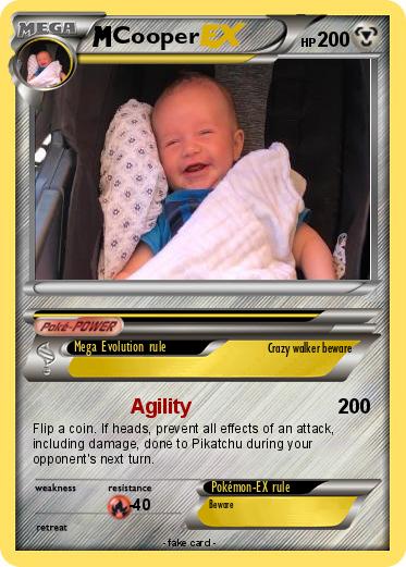 Pokémon Cooper 279 279 - Agility - My Pokemon Card
