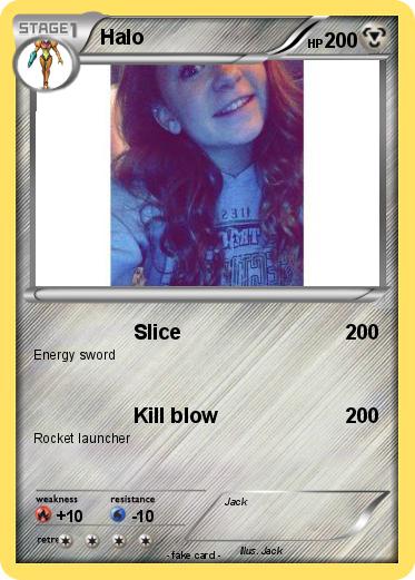 Pokémon Halo 1090 1090 - Slice - My Pokemon Card