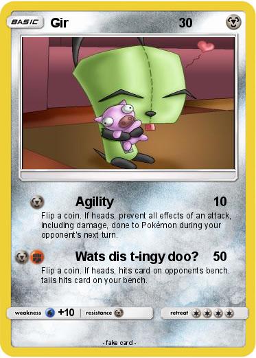 Pokémon Gir 1200 1200 - Agility - My Pokemon Card