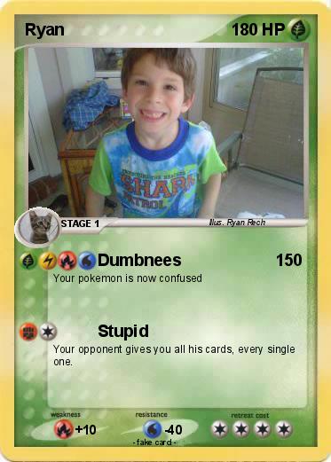 Pokémon Ryan 761 761 - Dumbnees - My Pokemon Card
