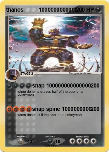 Pokémon thanos 100000000000000 100000000000000 - snap 100000000000000 ...