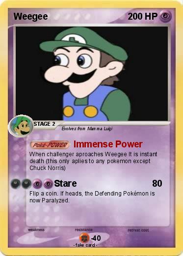 Pokémon Weegee 478 478 - Immense Power - My Pokemon Card