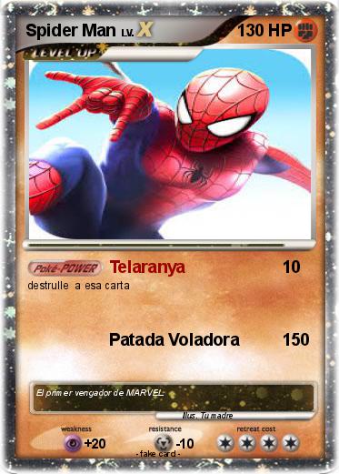 Pokémon Spider Man 896 896 - Telaranya - My Pokemon Card