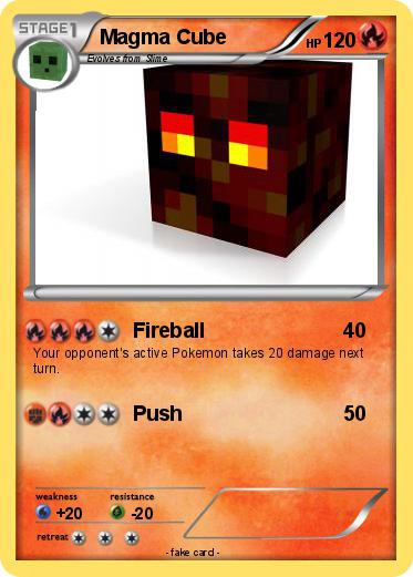 Pokémon Magma Cube 73 73 - Fireball - My Pokemon Card