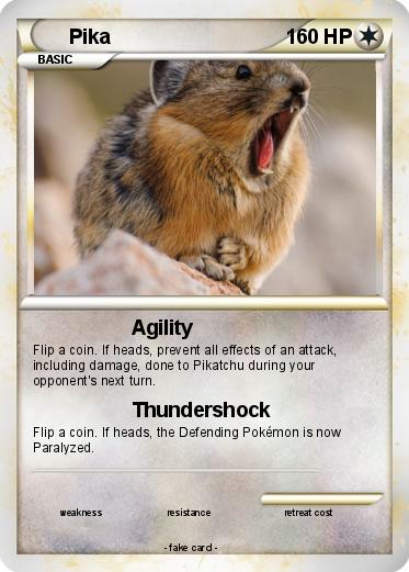Pokémon Pika 2115 2115 - Agility - My Pokemon Card