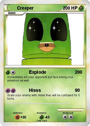 Pokémon Creeper 5236 5236 - Explode - My Pokemon Card
