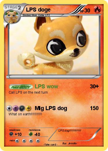 Pokémon LPS doge - LPS wow - My Pokemon Card