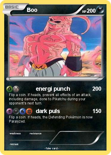Pokémon Boo 1124 1124 - energi punch - My Pokemon Card