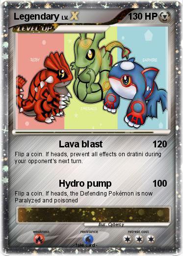 Pokémon Legendary 1314 1314 - Lava blast - My Pokemon Card