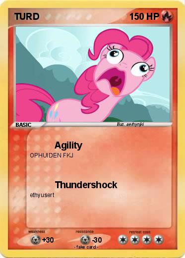 Pokémon TURD 141 141 - Agility - My Pokemon Card