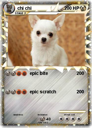 Pokémon chi chi 37 37 - epic bite - My Pokemon Card