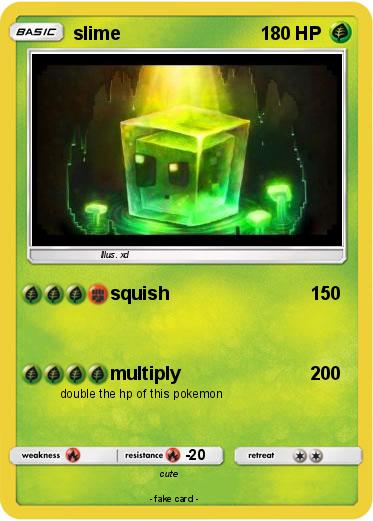 Pokémon slime 548 548 - squish - My Pokemon Card