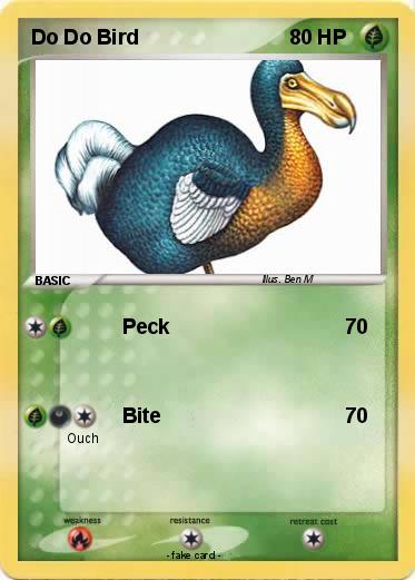 Pokémon Do Do Bird 2 2 - Peck - My Pokemon Card