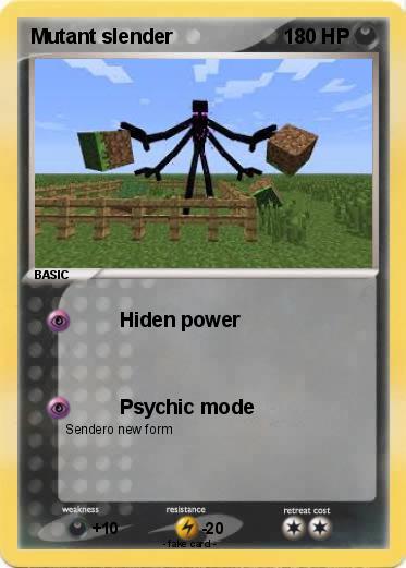 Pokémon Mutant slender - Hiden power - My Pokemon Card