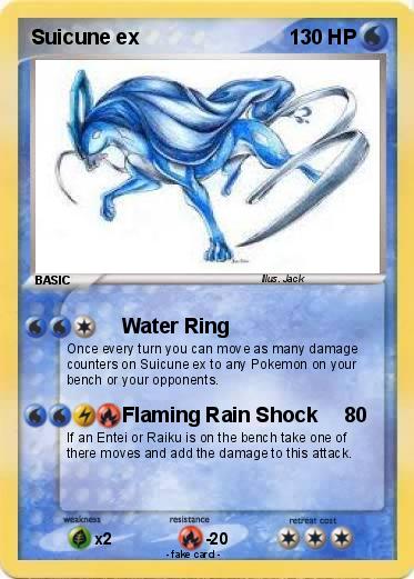 Pokémon Suicune ex 62 62 - Water Ring - My Pokemon Card