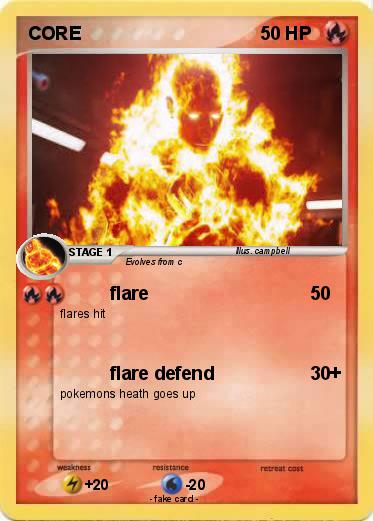 Pokémon CORE 32 32 - flare - My Pokemon Card