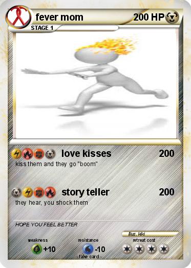 Pokémon fever mom - love kisses - My Pokemon Card