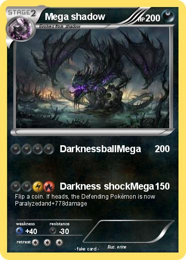 Pokémon Mega shadow 21 21 - DarknessballMega - My Pokemon Card