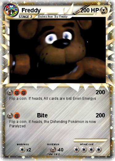 Pokémon Freddy 1375 1375 - Bite - My Pokemon Card