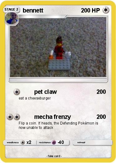 Pokémon bennett 41 41 - pet claw - My Pokemon Card